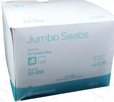 Multigate Mouth JUMBO SWABS 16cm Non Sterile - Box of 400 – LuxeMED