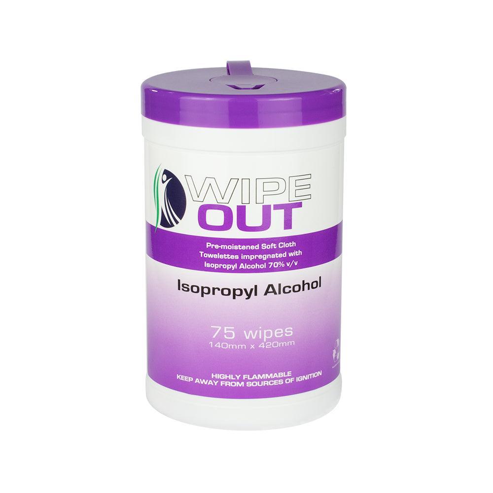 WipeOut Isopropyl Alcohol Wipes – LuxeMED