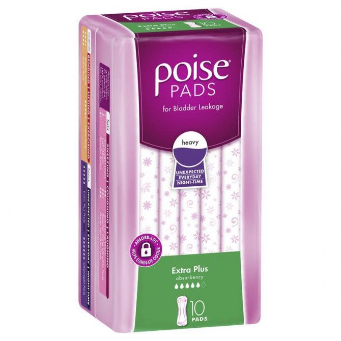 Poise Extra Plus Pads – LuxeMED
